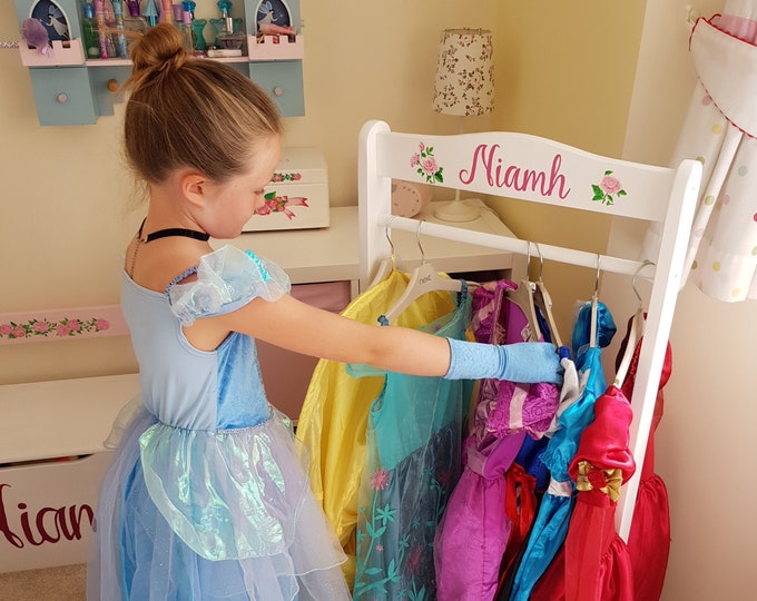 Princess Dress up Station Hangers, Disney Princess Hangers for Children ...