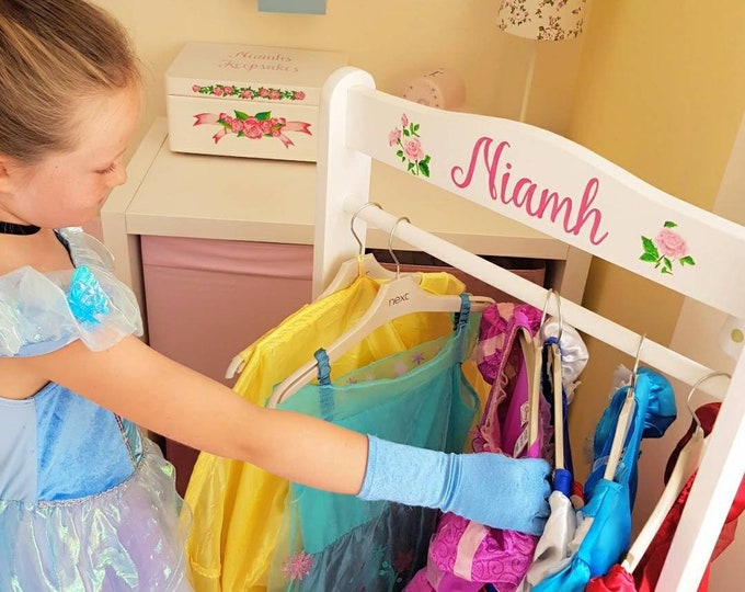 Princess Dress up Station Hangers, Disney Princess Hangers for Children ...