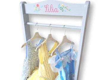 Haus Projekt Dress up Rail & Mirror Set for Children, Girl's White ...