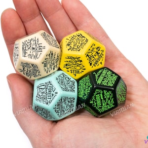Geography Generator Die | D&D Overworld Map Biome Dice, Plains, Forest ...