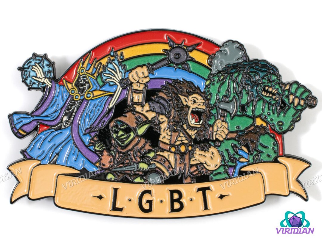 Pin Pals: LGBT (lich, Goblin, Bugbear, Troll) | LGBTQIA, Pride, Funny ...