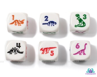 Dino Dice - Etsy