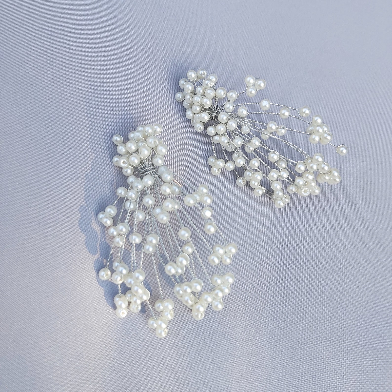 Wedding Earrings for Brides Pearls Bride Earrings for Wedding - Etsy