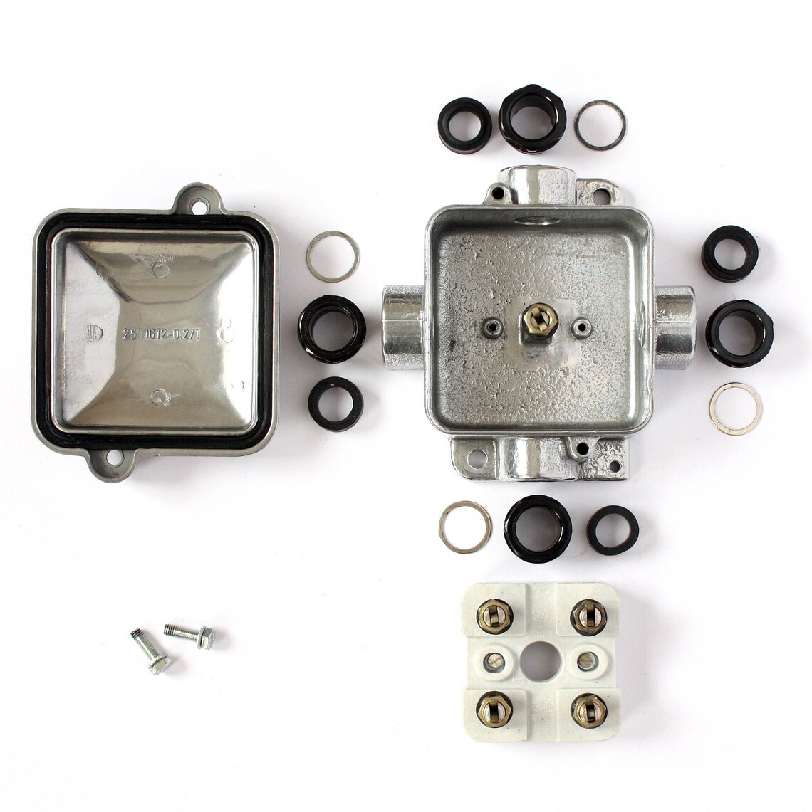 Historical Surface-mounted Aluminum Junction Box With a High Gloss ...