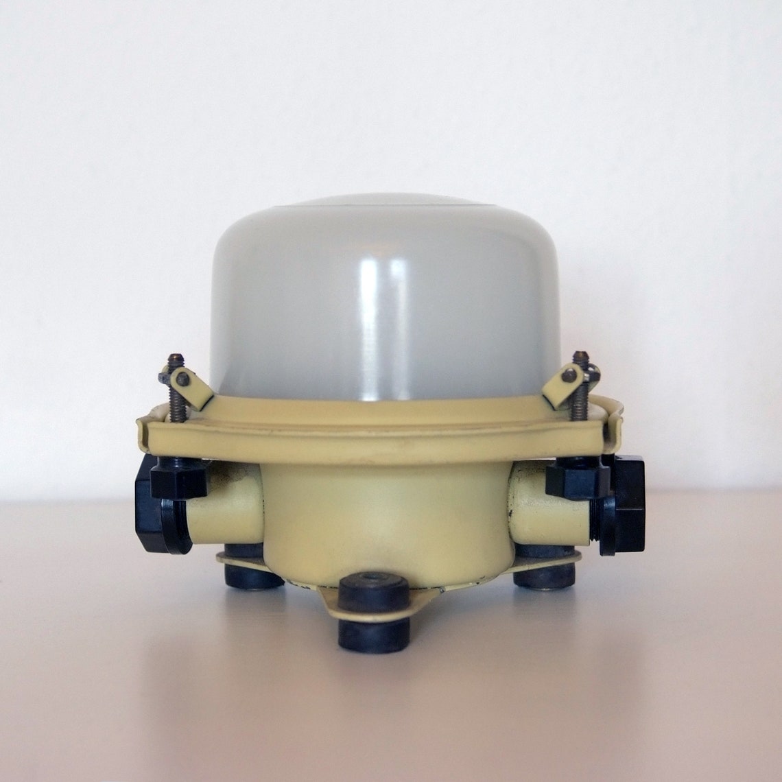 ORIGINAL 1980s Soviet Submarine Lamp / Ship Lamp / Marine Bulkhead Lamp ...