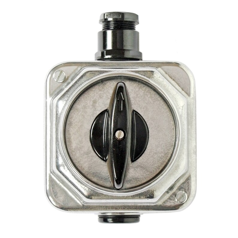Industrial High Gloss Polished Aluminum Rotary Switch - Etsy