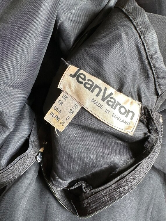 Fabulous 1970s Jean Varon Sheer and Sequinned Cocktai… - Gem