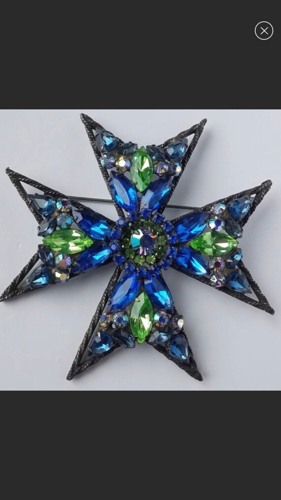 Vintage Large Spectacular Winged Insect Brooch Briana… - Gem