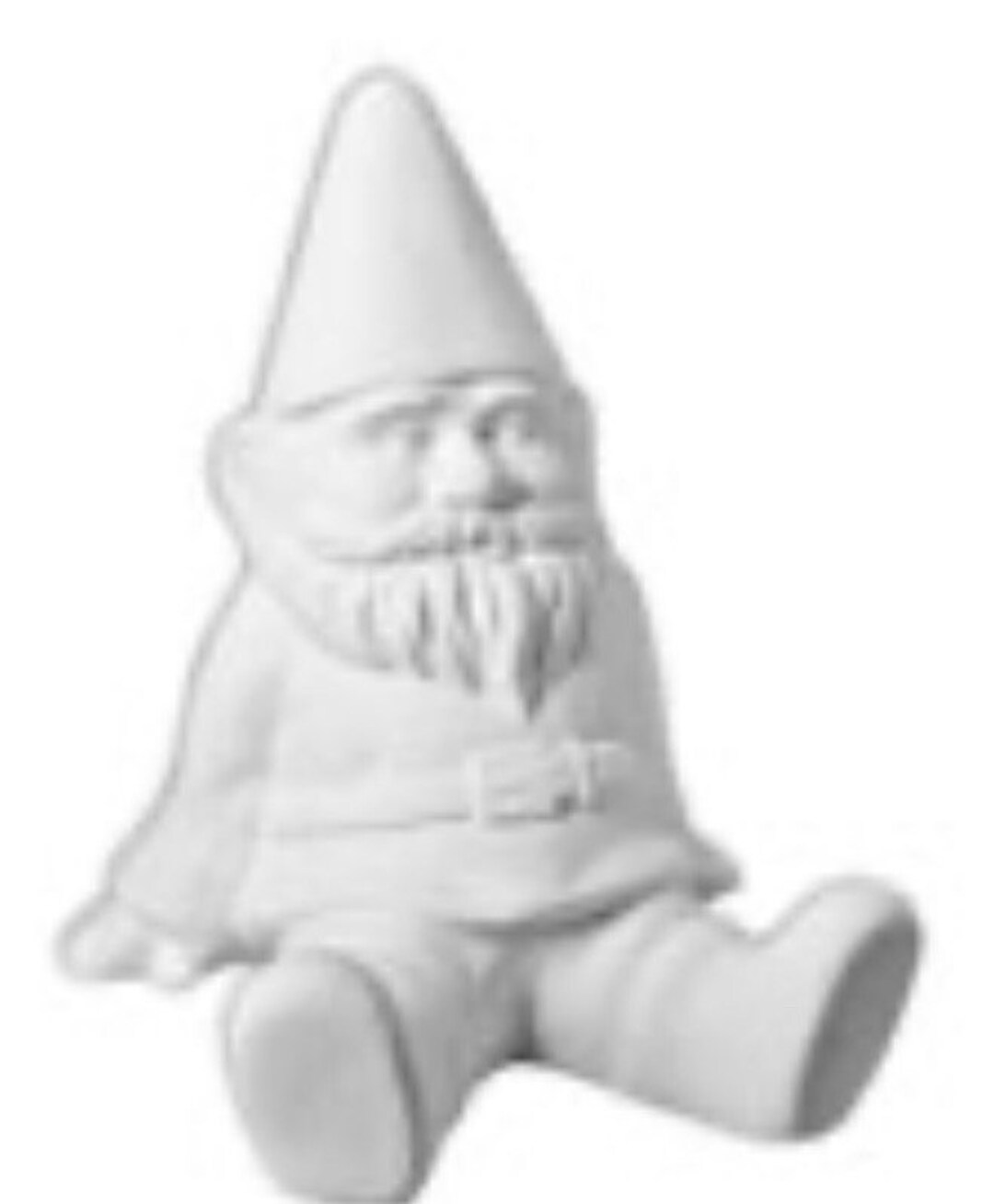 Unpainted Bisque Ceramic Ready to Paint the Gnome Brothers - Elwood - Etsy