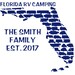 Florida RV Camper Decal Camping Decal, Florida Camping Decal, RV Decal ...