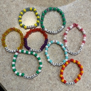 Olympian Friendship Bracelets - Etsy