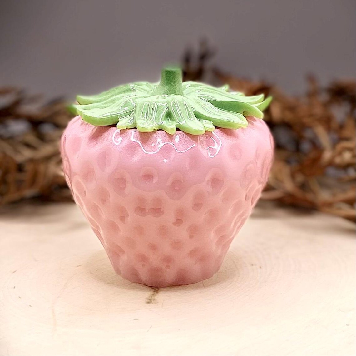Strawberry Stash Jar | Resin Jar - Etsy