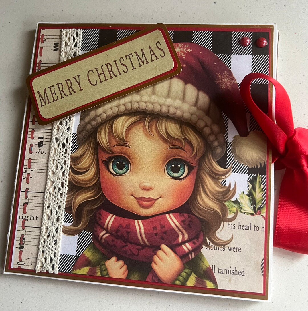 Christmas Card/folio/gift Card Holder - Etsy