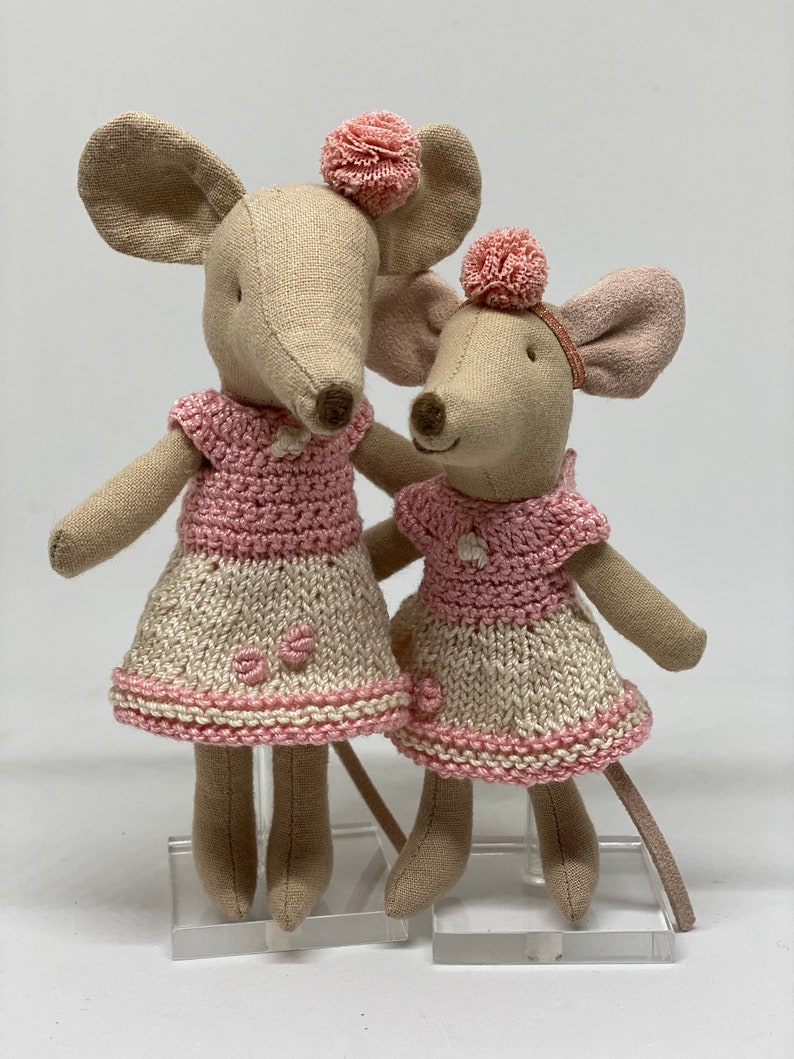 Hand-knitted and Crocheted Summer Dress Made of Beautiful Ecru Fine ...