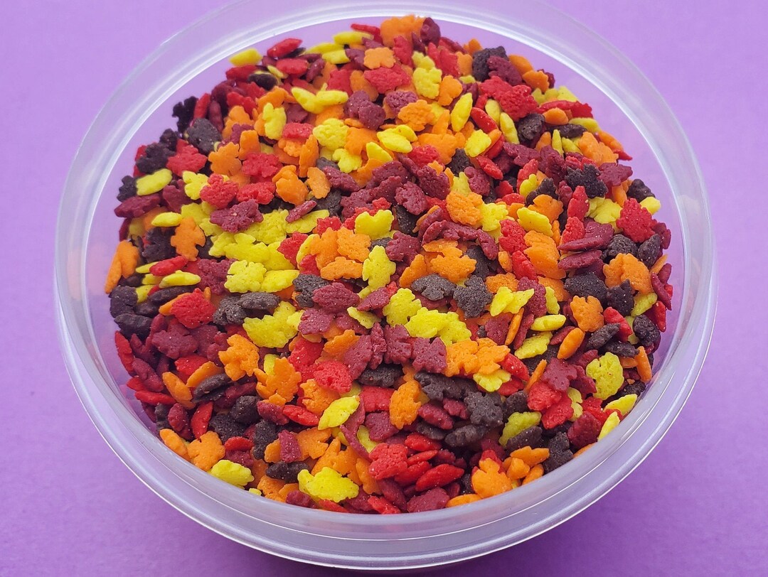 Sprinkles, Mini Fall Leaves Sprinkles for Bath Bombs, Soap Toppers, - Etsy