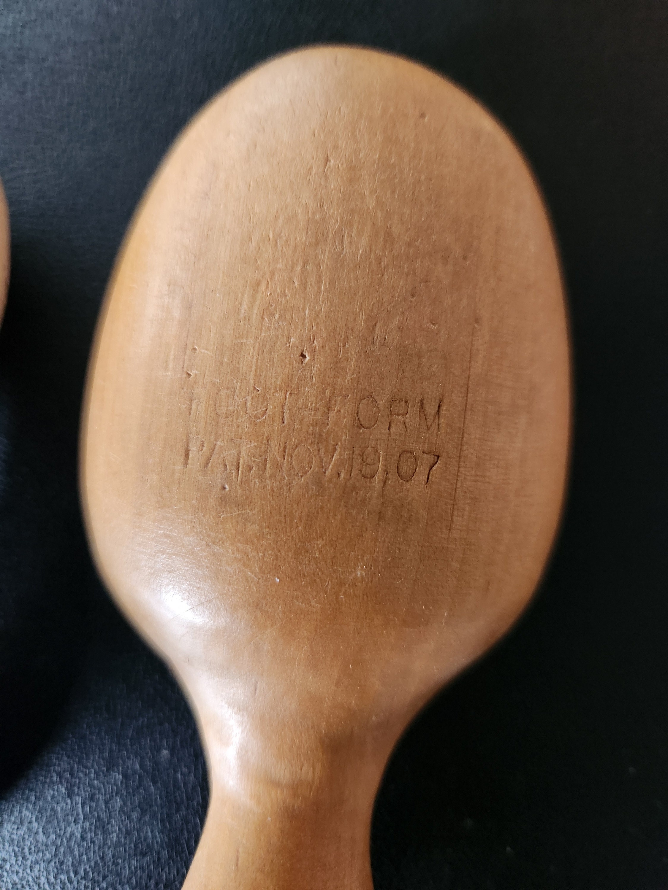 Vintage Wooden Sock Darners From the 1920's With Patent Pending Stamps ...