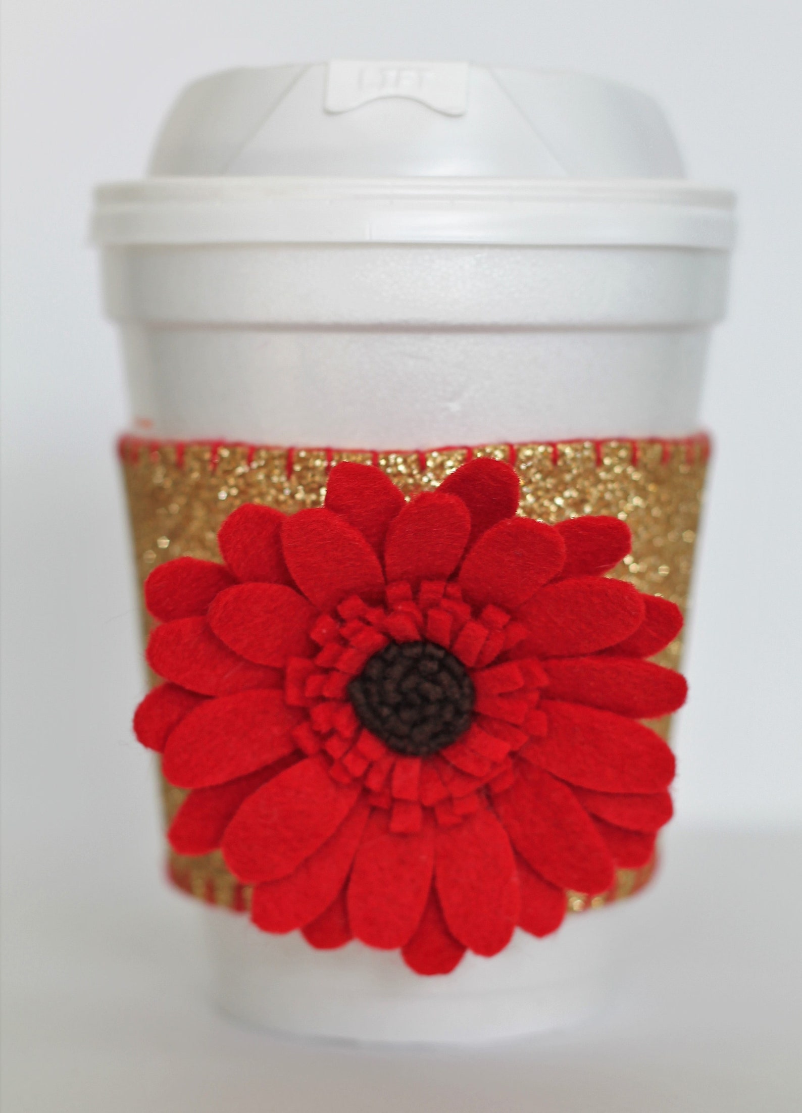 Felt Coffee Cozy/felt Coffee Sleeve/coffee Cup Sleeve/coffee Cup Cozy ...
