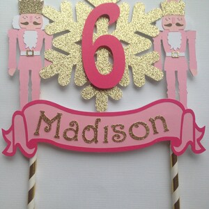 Nutcracker Birthday Cake Topper - Etsy