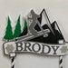 Skiing Cake Topper With Personalized Name. - Etsy