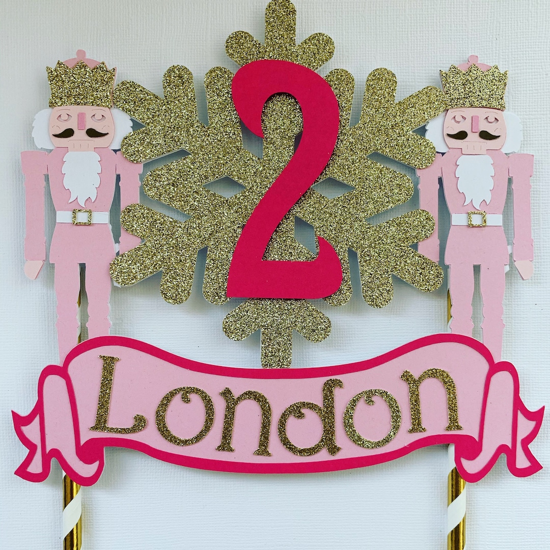 Nutcracker Birthday Cake Topper - Etsy