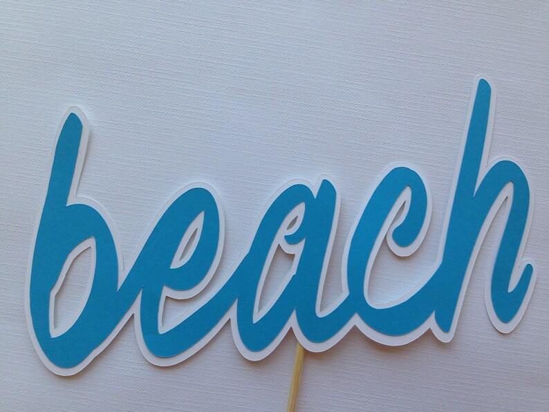 Tropical Surfboard /beach Centerpiece Sticks - Etsy