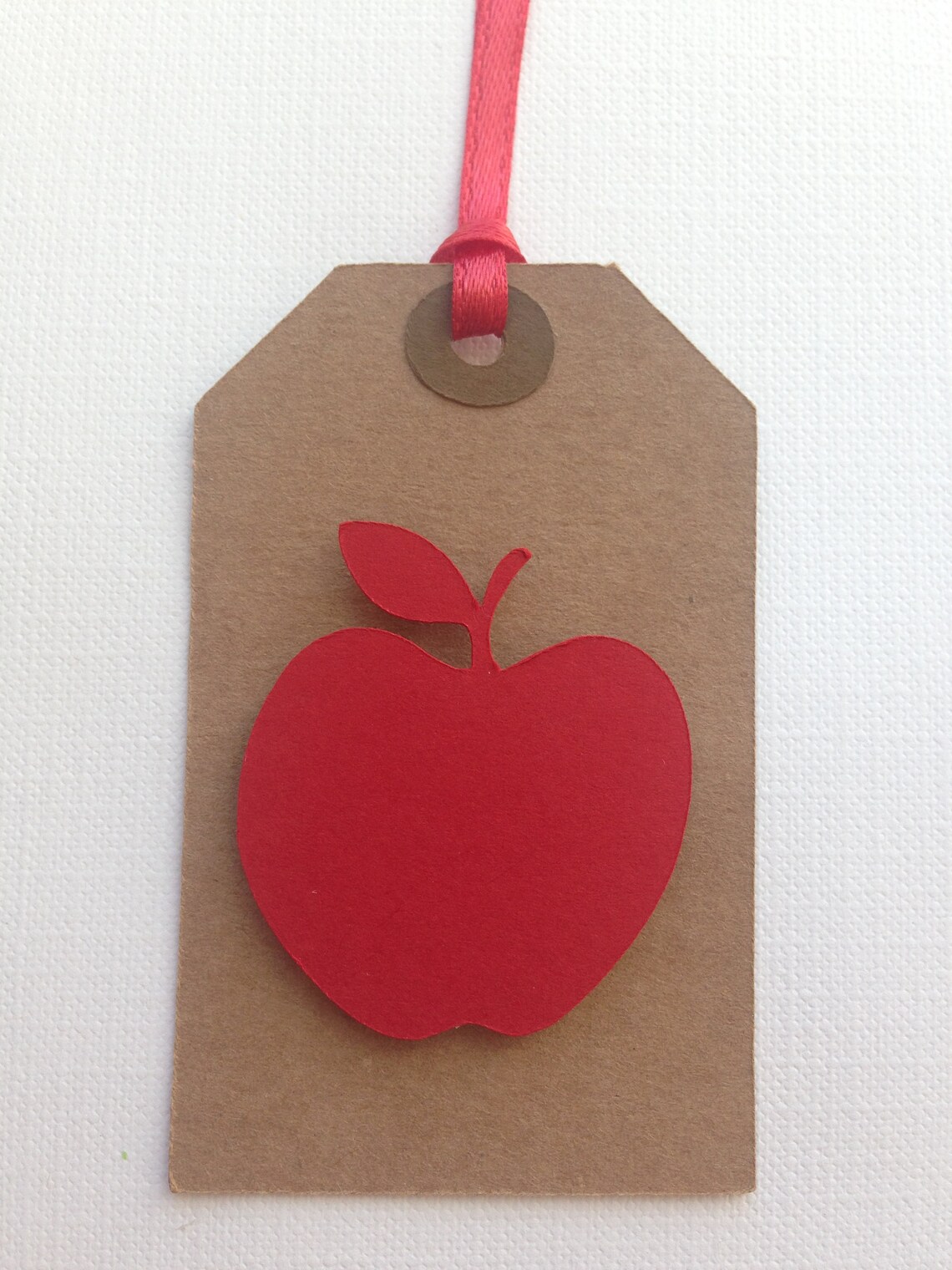 Apple Gift Tags/party Favor Tags - Etsy