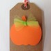 Pumpkin Party Favor Tags/pumpkin Gift Tags - Etsy