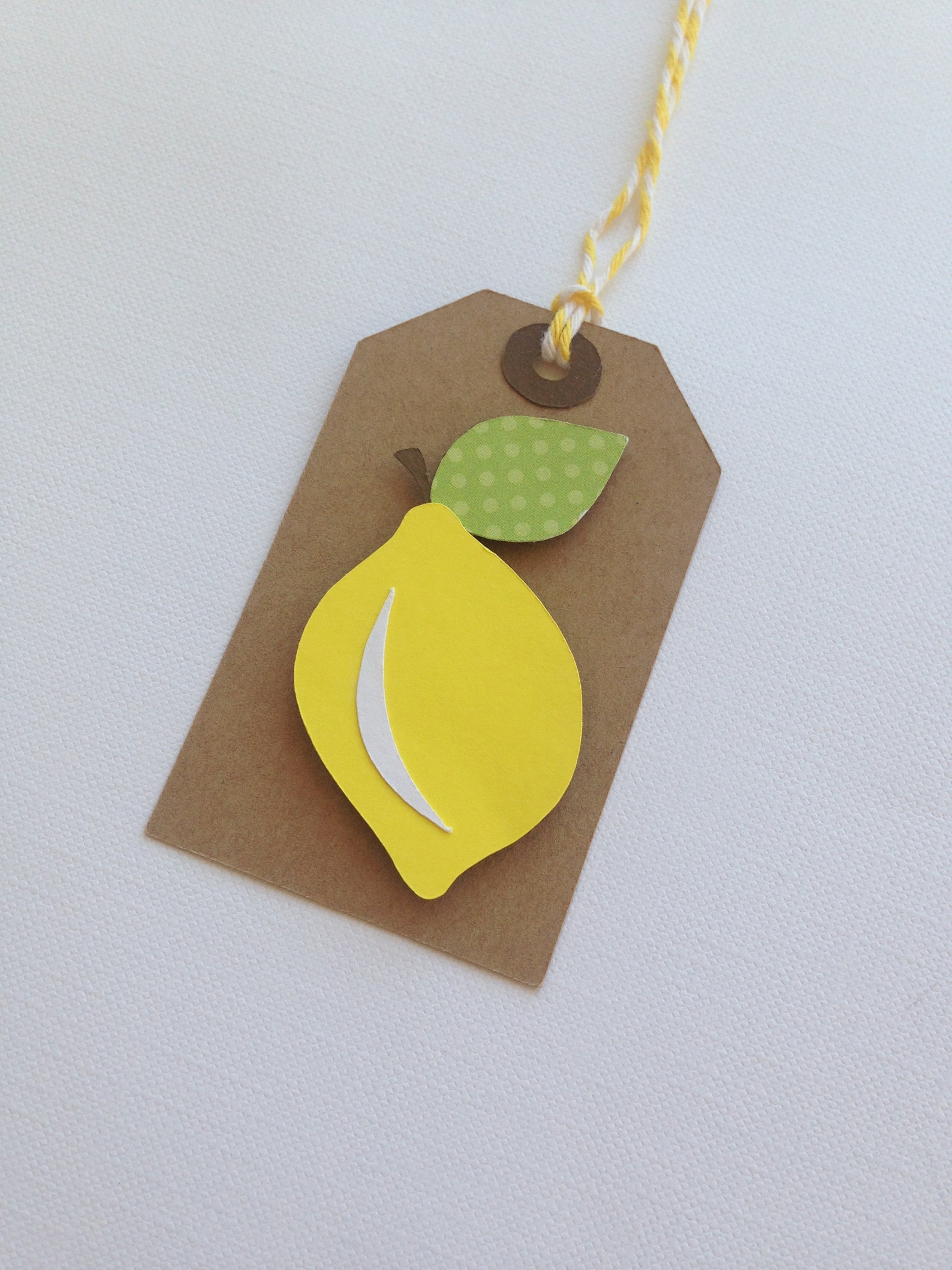 Lemon Gift Tag - Etsy