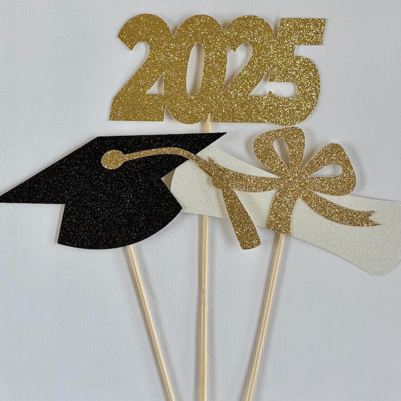 Graduation Centerpiece Sticks - Etsy