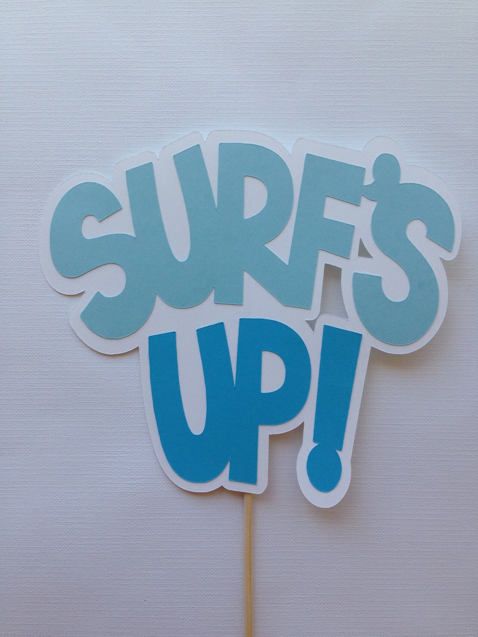 Tropical Surfboard /beach Centerpiece Sticks - Etsy