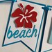 Tropical Beach and Surf Board Happy Birthday Banner - Etsy
