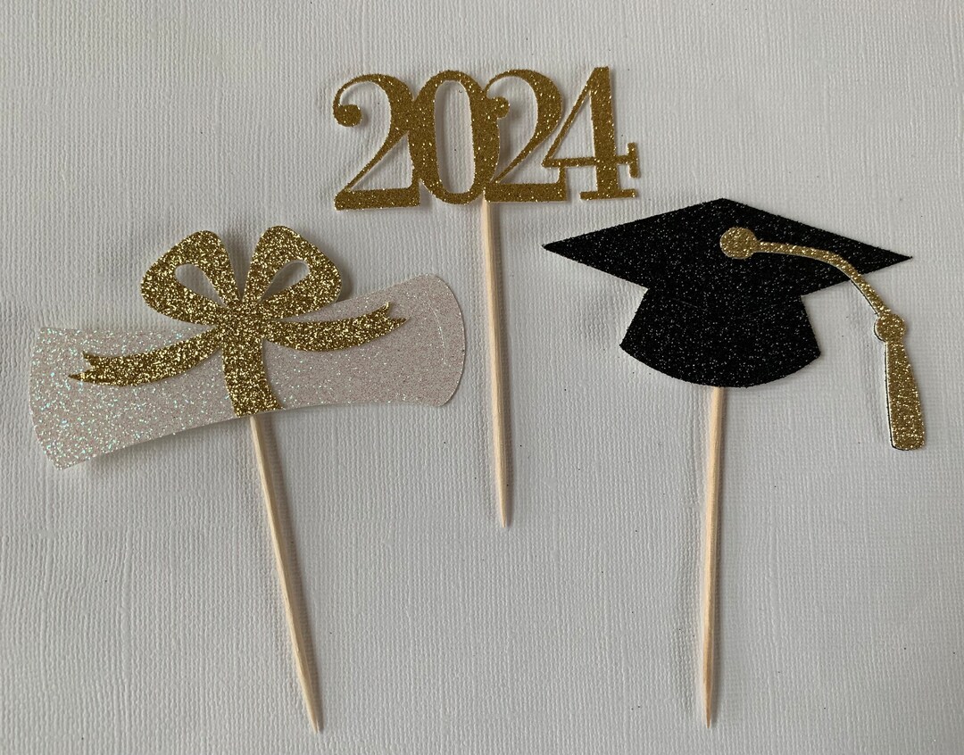 Graduation Cupcake Toppers - Etsy