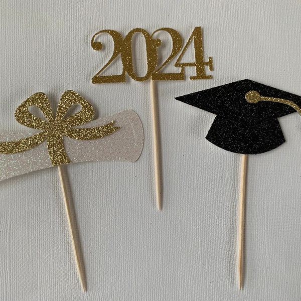 Graduation Cupcake Topper - Etsy