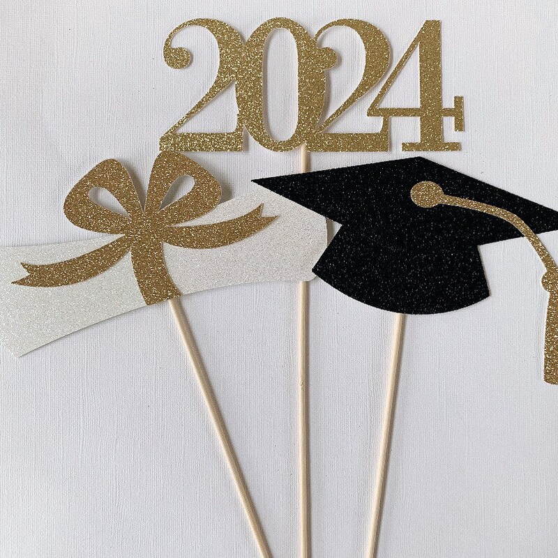 Graduation Centerpiece Sticks - Etsy