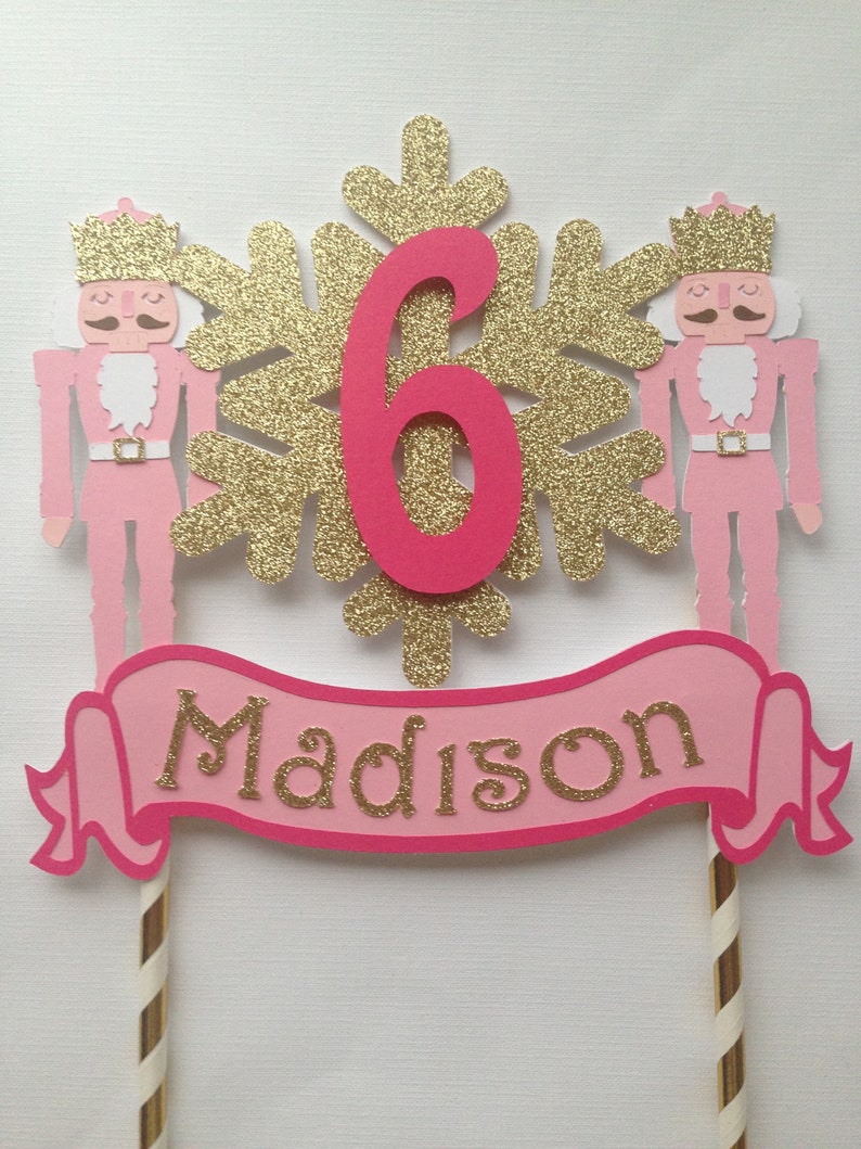 Nutcracker birthday cake topper | Etsy
