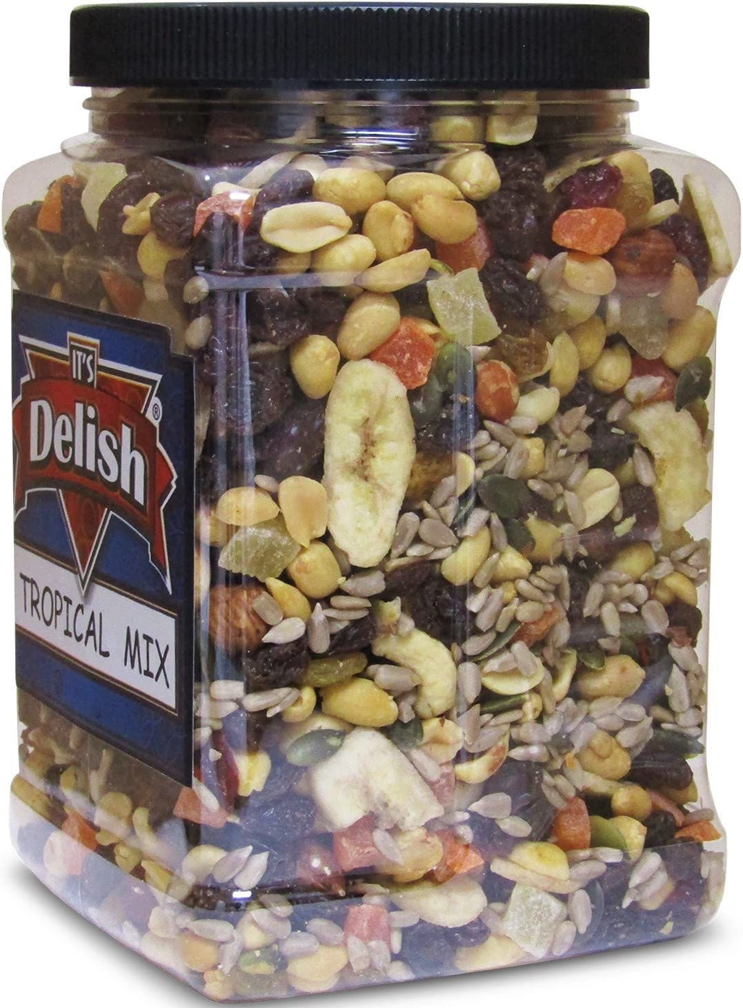 Tropical Mix Fruit and Nuts Trail Mix by Its Delish Bulk 2.5 Lbs Jumbo ...