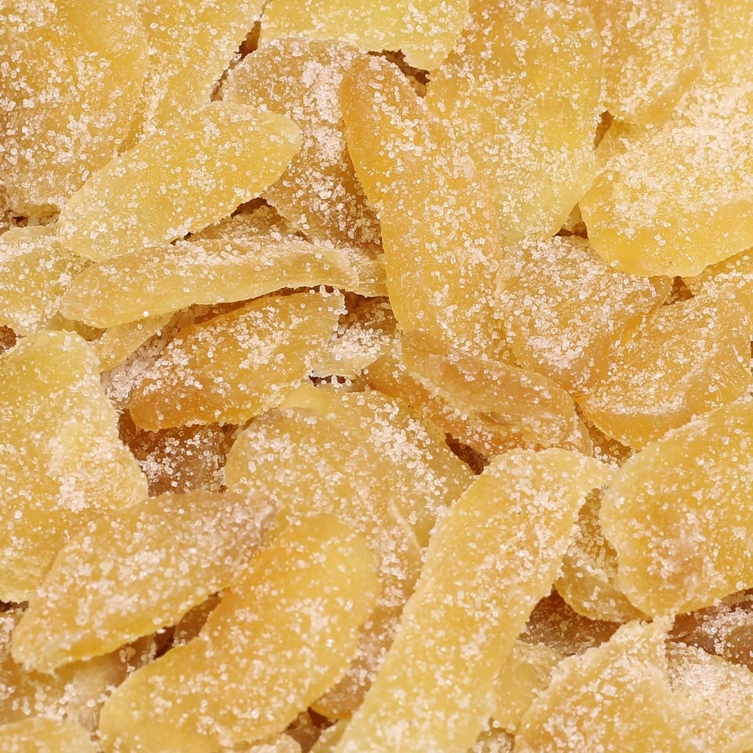 Crystallized Ginger Slices by It's Delish, 11 Lbs Bulk | Candied Dried ...