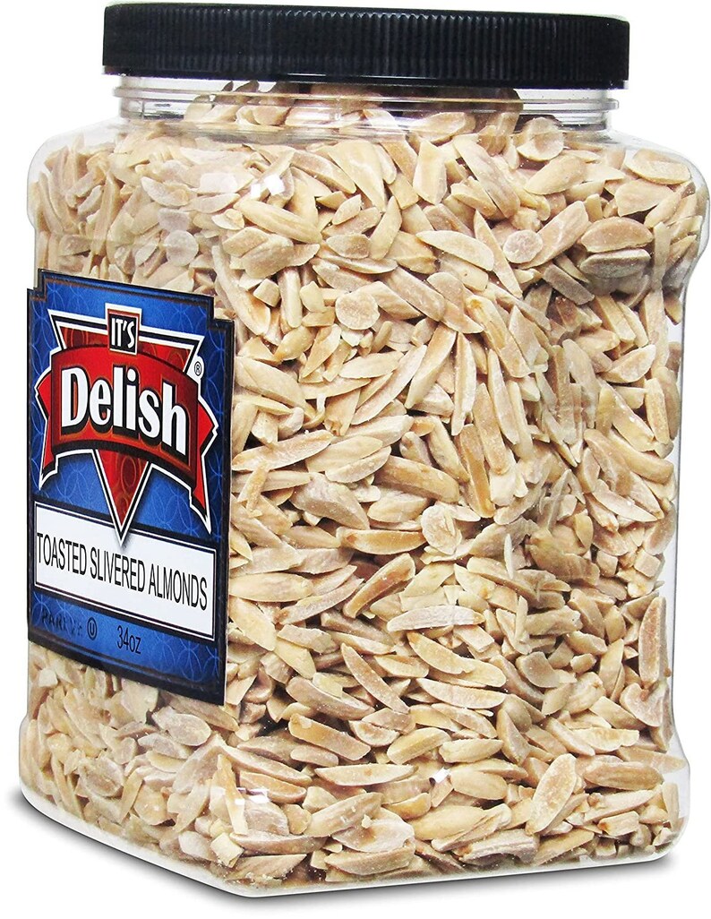 Gourmet Toasted Slivered Almonds by It's Delish 40 OZ 2.5 Lbs Bulk ...