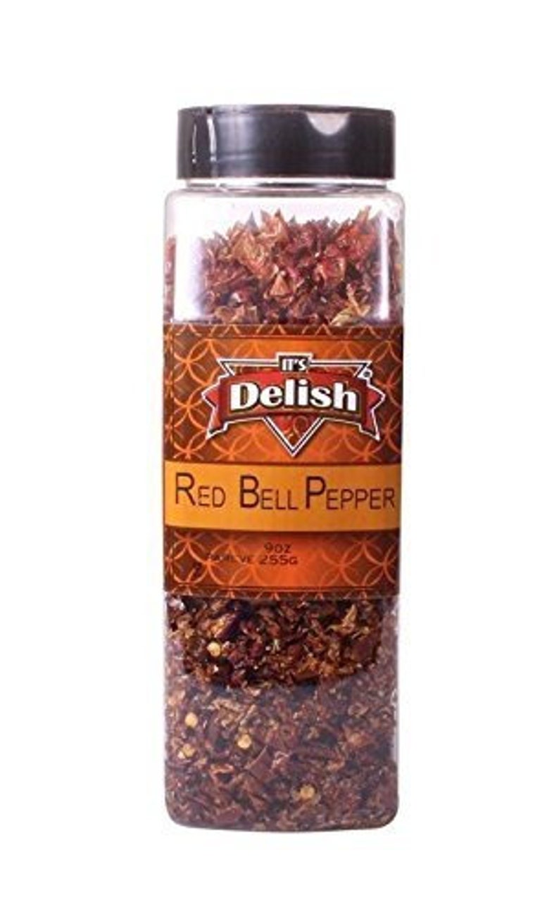 Dried Red Bell Peppers by It's Delish Large Jar - Etsy