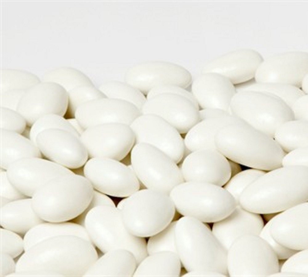 Jordan Almonds by Its Delish white 3 Lbs - Etsy