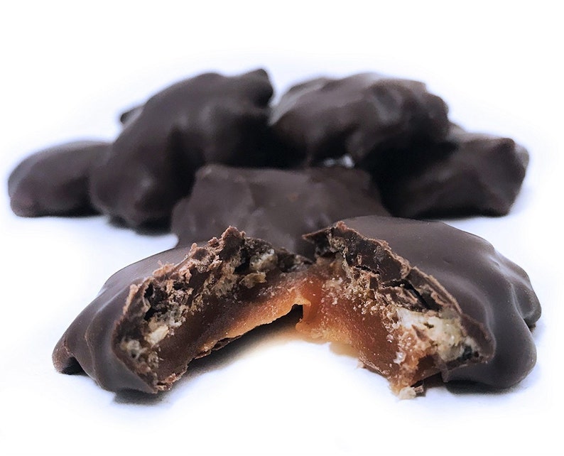 Gourmet Chocolate Rice Crispy Caramel Clusters by It's Delish, 2 Lbs - Etsy