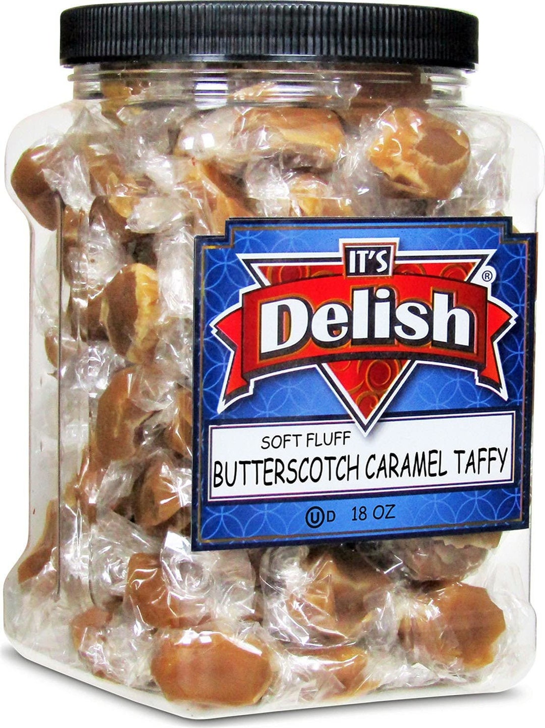 Gourmet Butterscotch Caramel by Its Delish – 18 OZ Jumbo Container Jar ...