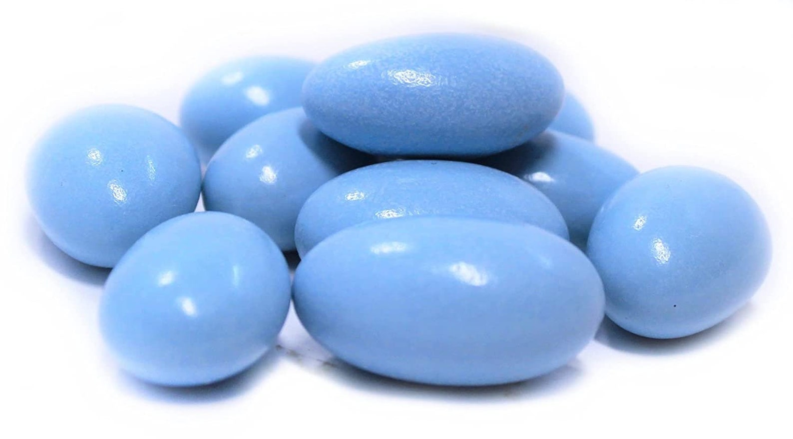 Pastel Light Blue Jordan Almonds by Its Delish 3.5 lbs Jumbo | Etsy