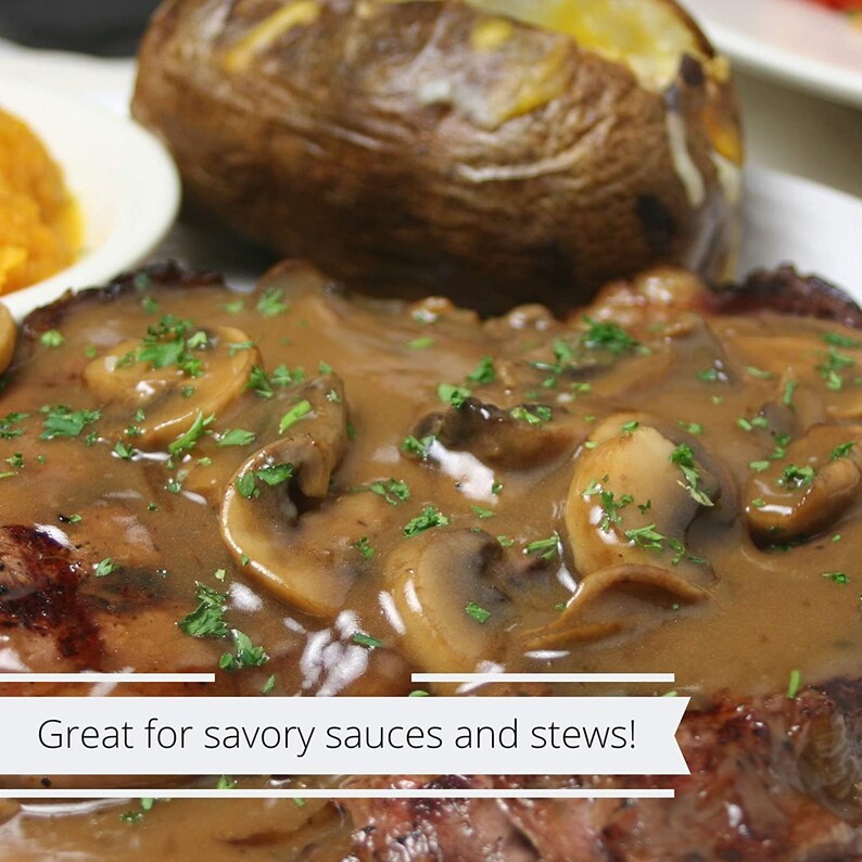 Ground Dried Mushroom Powder by Its Delish, 24 OZ Jumbo Container Dark ...