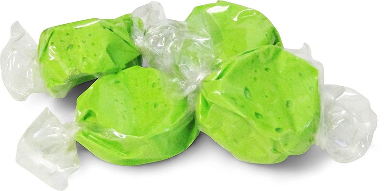 Green Apple Flavored Taffy by Its Delish 4 Oz Bulk Bag - Etsy