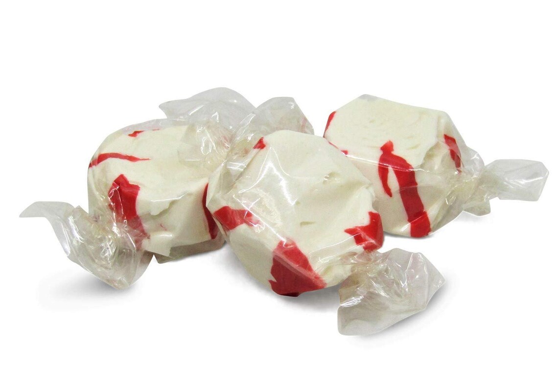 Soft Fluff Peppermint Taffy Chews 16 Oz Jumbo Reusable - Etsy