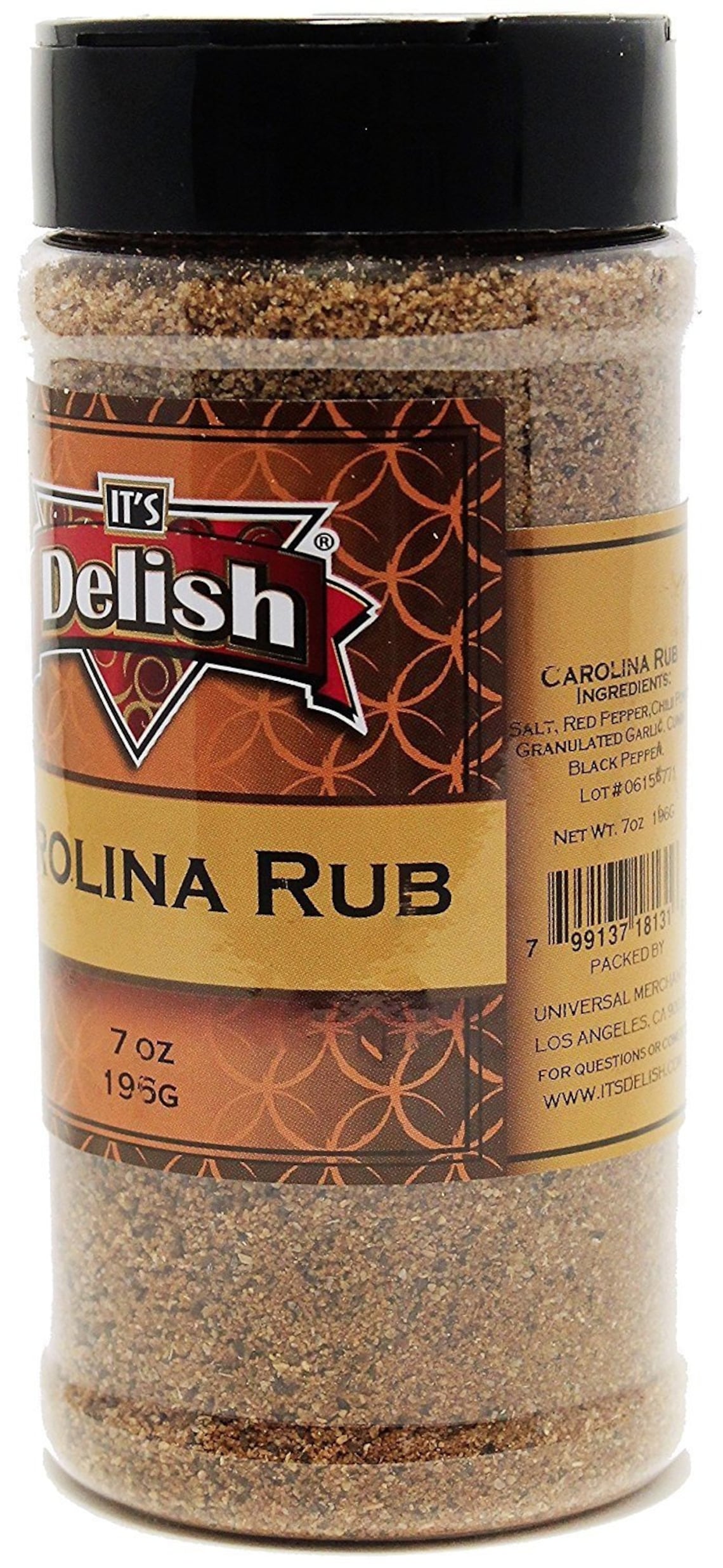 Carolina Rub Seasoning by Its Delish Medium Jar 7 Ounce - Etsy