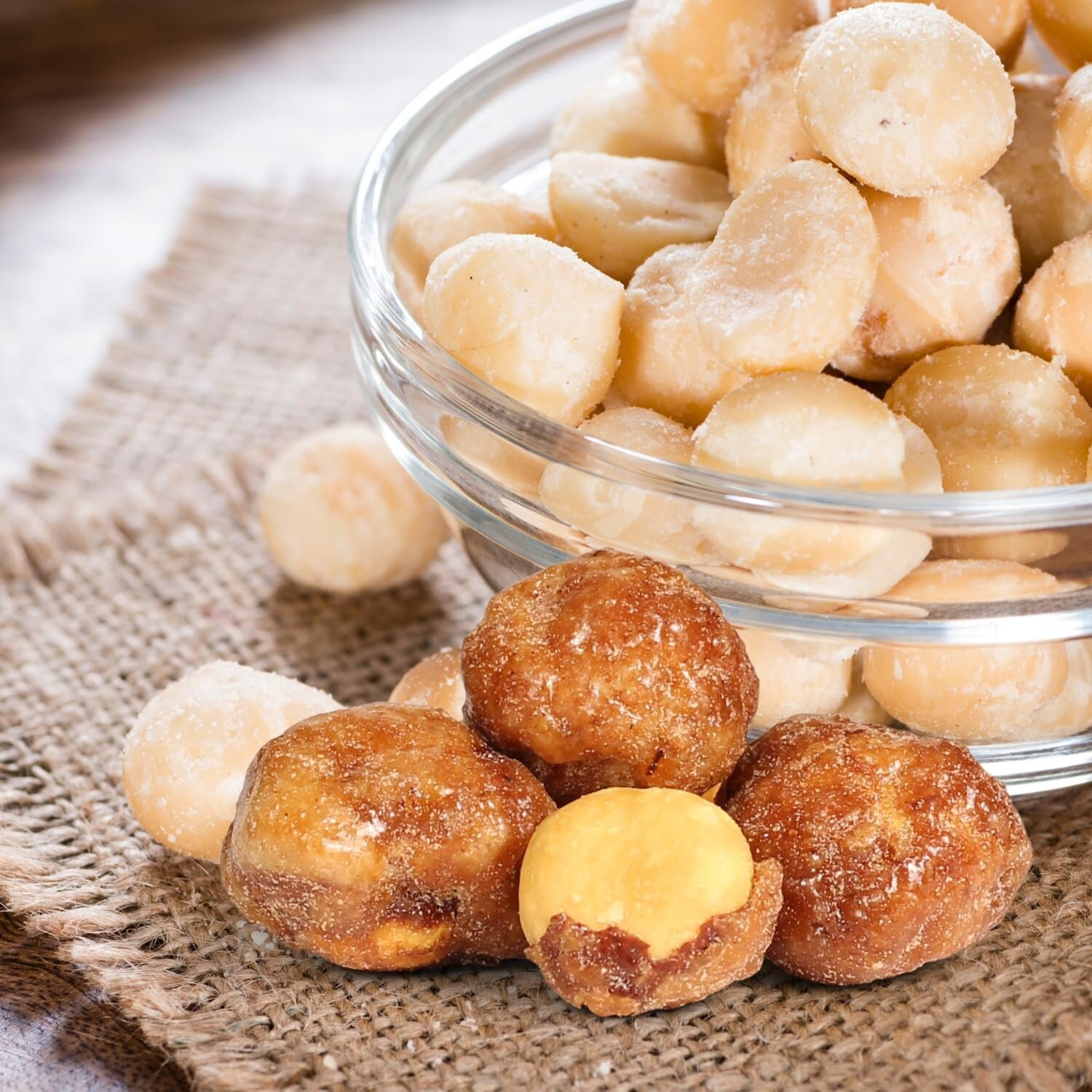 Gourmet Toffee Coated Macadamia by Its Delish Bulk Bag, Sweet Crunchy ...