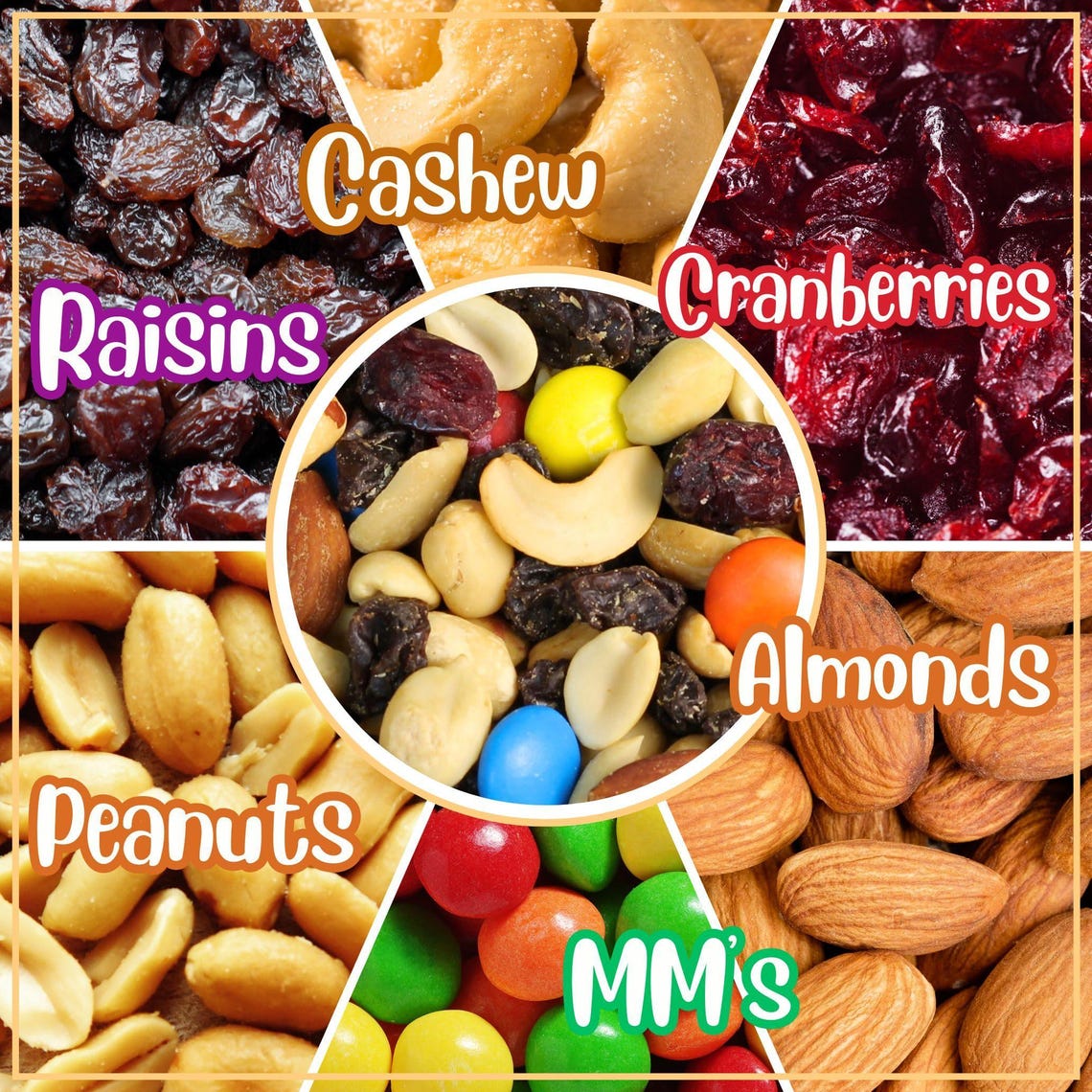 M&m's Classic Trail Mix by It's Delish, 3 Lb Reusable Container ...
