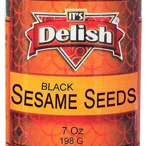 Whole Black Sesame Seeds by Its Delish| All Natural - Etsy